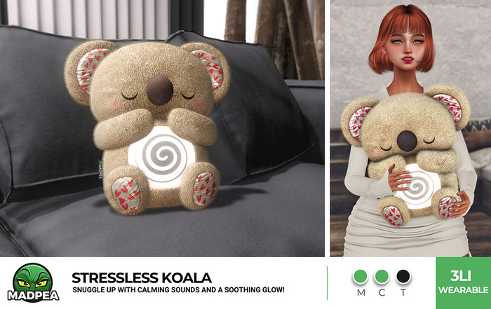 Second Life Marketplace - MadPea Stressless Koala